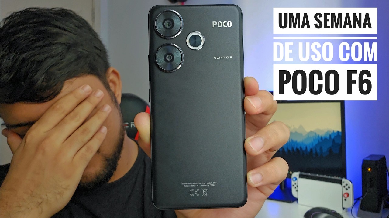 1 SEMANA DE USO COM O POCO F6 MINHA OPINIÃO! - YouTube