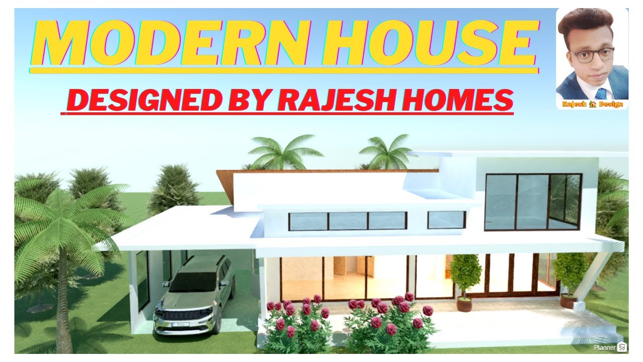 How to Build doubel story Modern | glass house| in planner 5D high ...