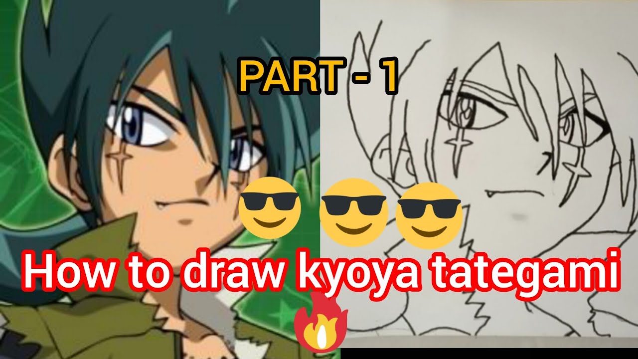 How to draw kyoya tategami | PART - 1|Anime artist - YouTube