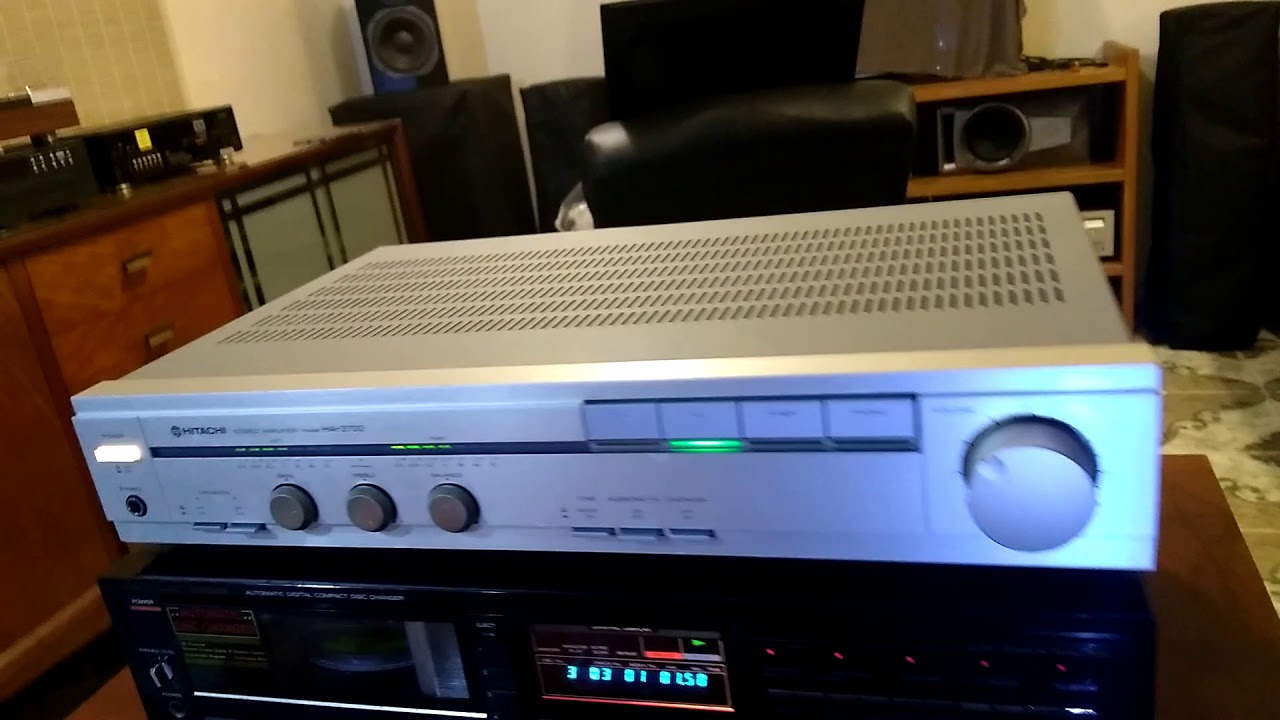 Funcionamiento Hitachi HA-3700 - YouTube