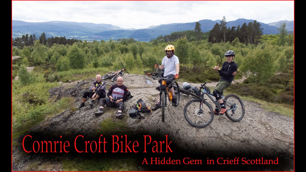 The Mountainbike adventure day 2 Comrie Croft Bike park One of ...