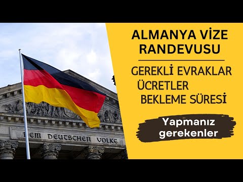 81A Vize Randevusu Bilgilendirme #81a #almanya