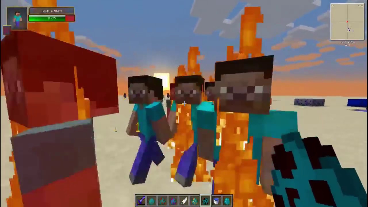 Minecraft Mod - Steve Mod - YouTube