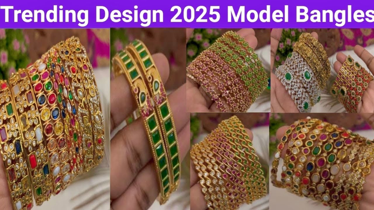 Trending Design 2025 Model Bangles Collection | Free Shipping # ...