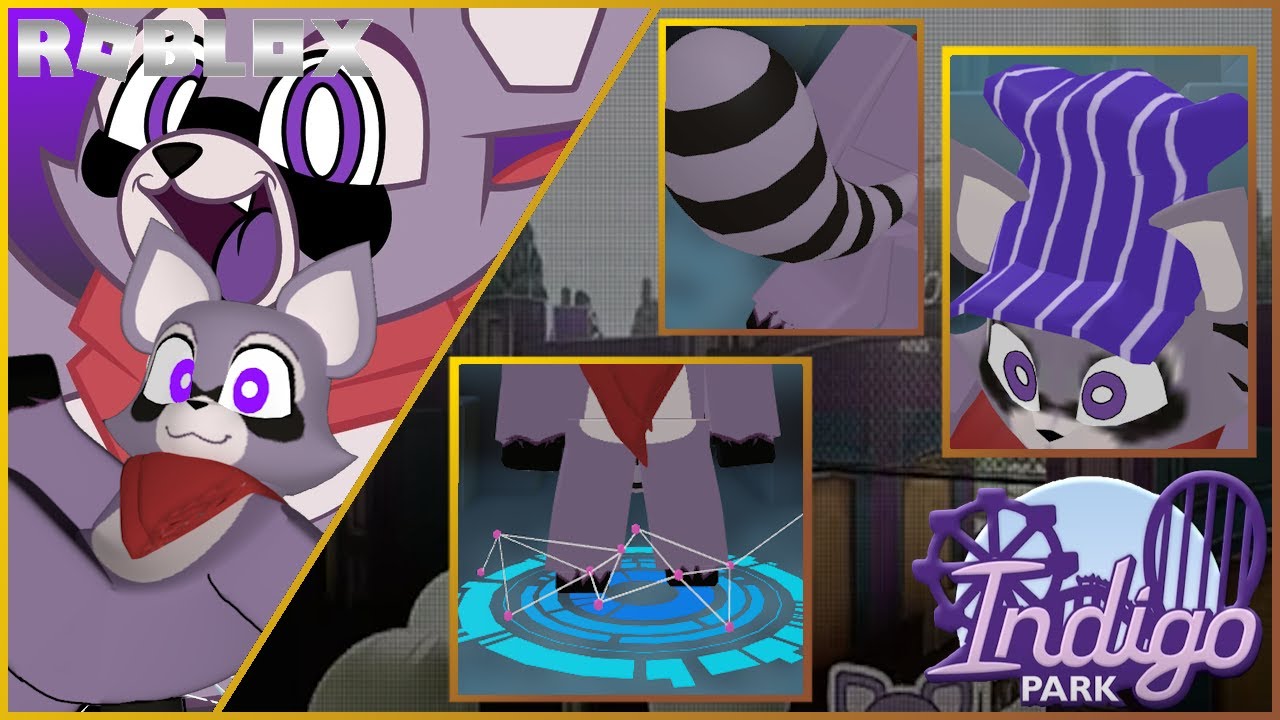 Indigo Park Roblox Cosplay Outfit - Rambley the Raccoon - YouTube