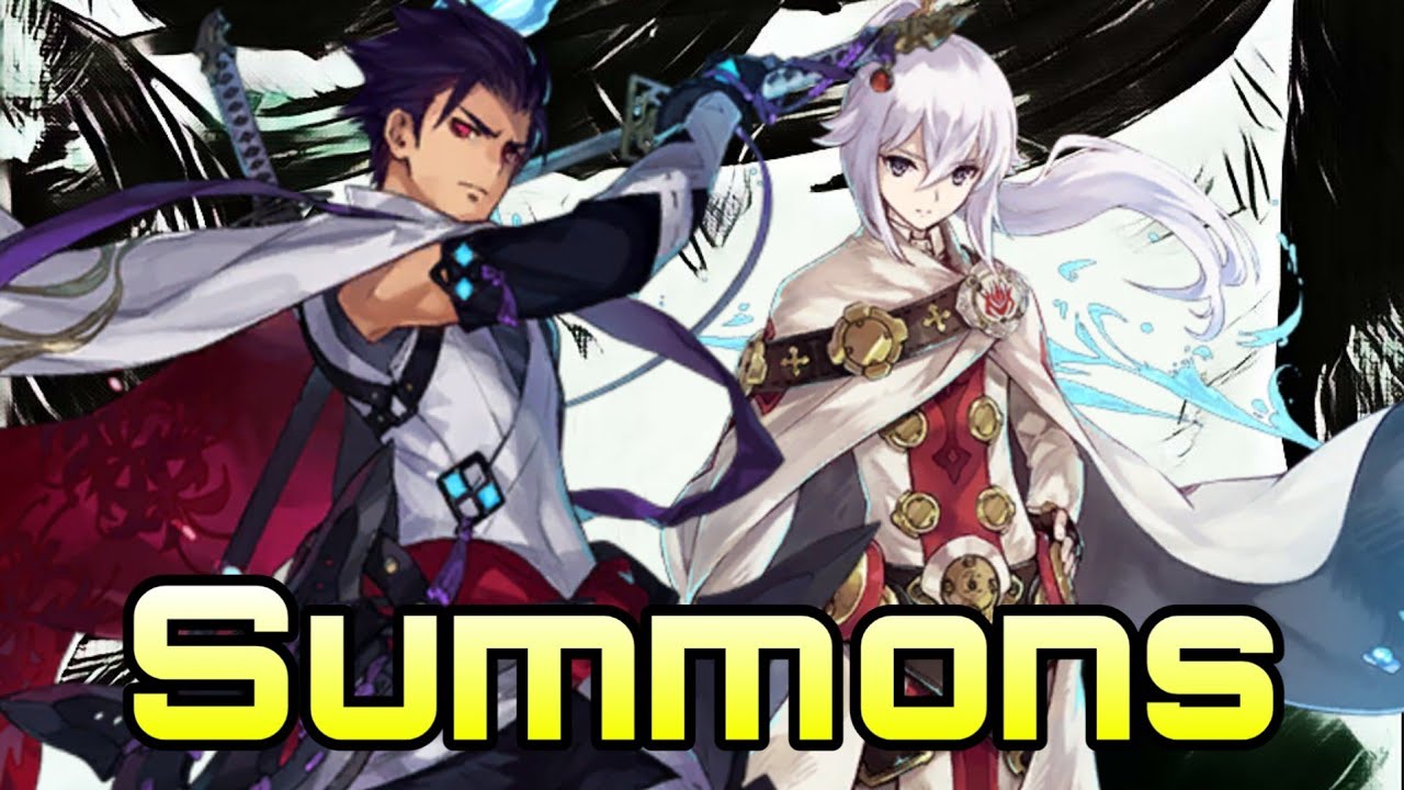 Ren & Jin Memento Summons - The Alchemist Code - YouTube