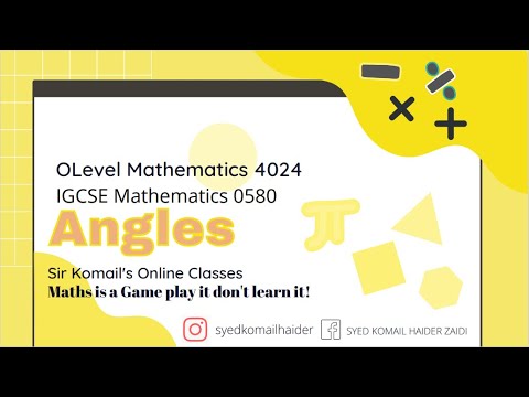 Olevel / IGCSE Math - Angle properties (Concepts and PP Questions ...