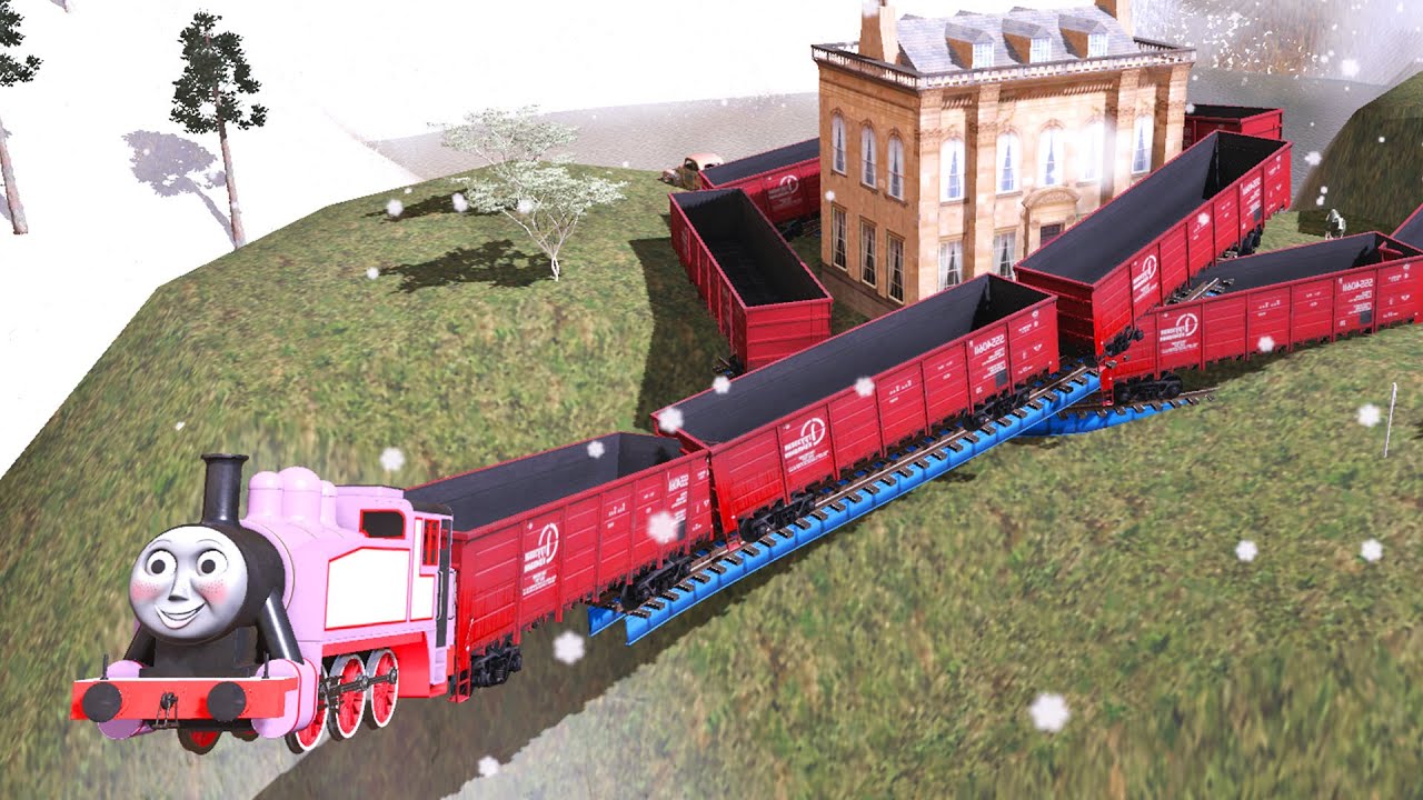 Rosie's Steam Train Plays on the Anti Sleepy Railroad | Trainz Railroad ...