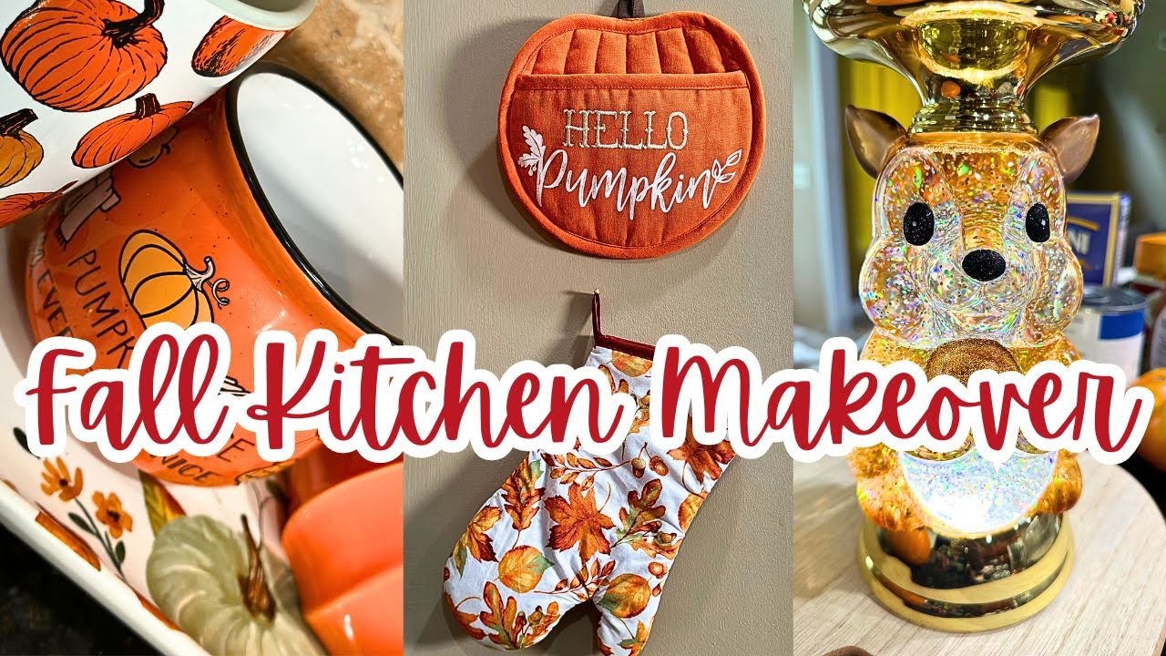 WEEKLY VOG: FINISHED MY FALL KITCHEN!!! - YouTube