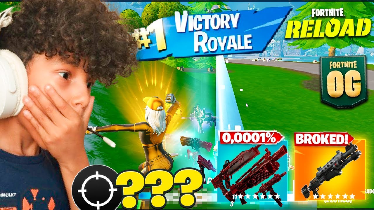 PRODIGY! OG FORTNITE RELOAD HIGI LEVEL GAMEPLAY MOUSE AND KEYBOARD ...