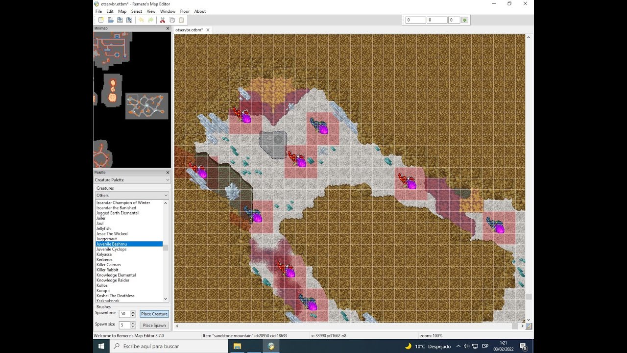 Tibia mapa editor 2022 - YouTube