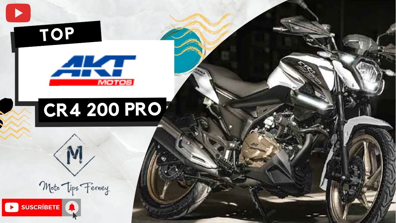 🔥Nueva, AKT Cr4 200 PRO, 🛵 ¿Comprarías esta Moto? - YouTube