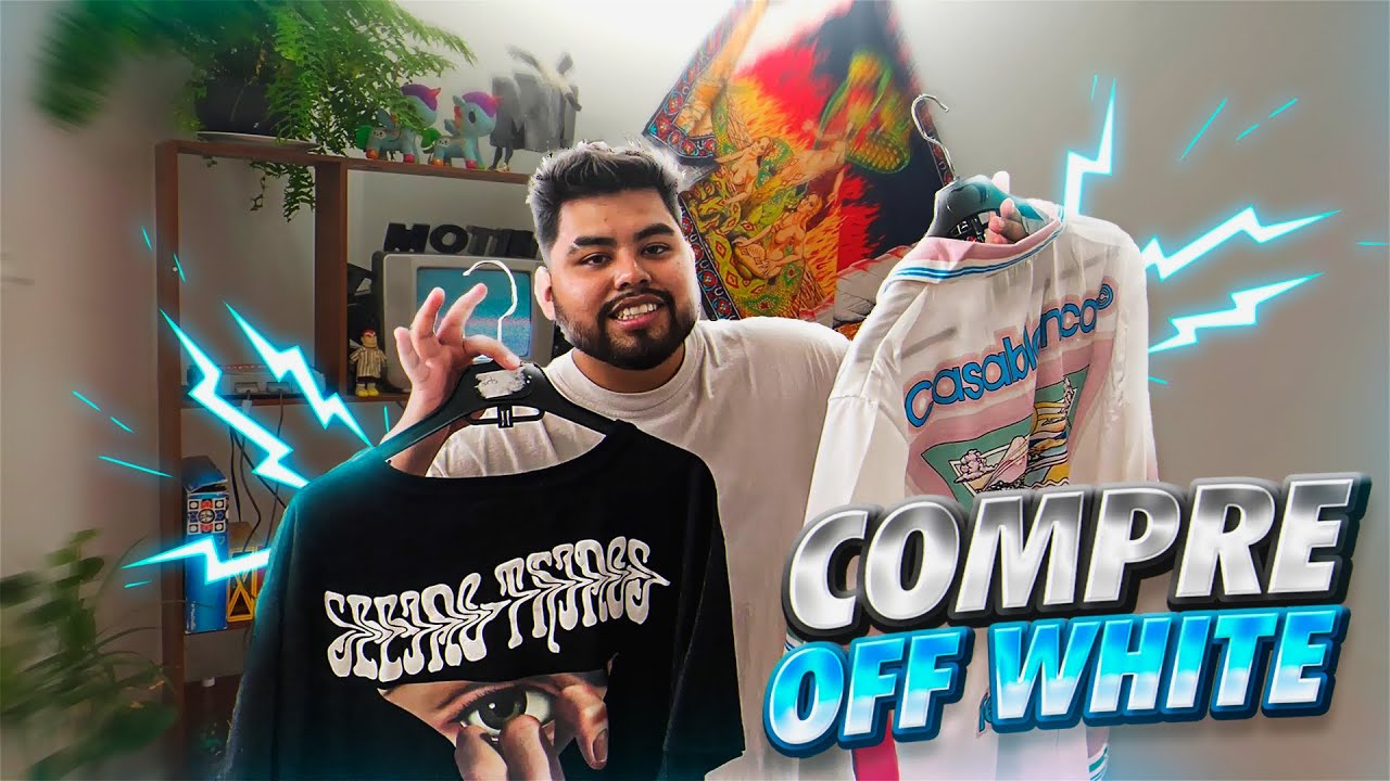 Compre mi primer OFF WHITE EN UNA TIENDA DE ROPA DE LUJO - YouTube