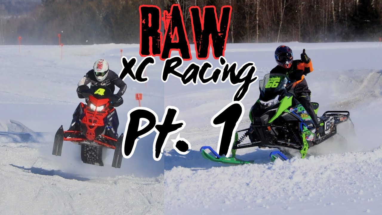 RAW XC Snowmobile Racing ft. Spare Time Video - YouTube