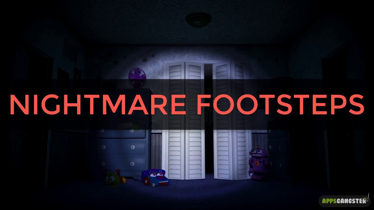 Five Nights At Freddy's 4 Sound - Nightmare Footsteps - YouTube