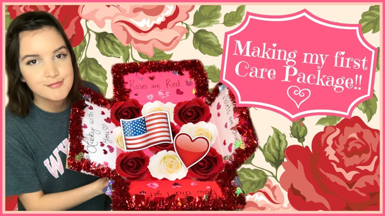 Making my 1st Care Package + tips on what to send your loved one ...