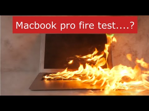 Macbook Pro Fire Test...? | Gone Wrong. - YouTube