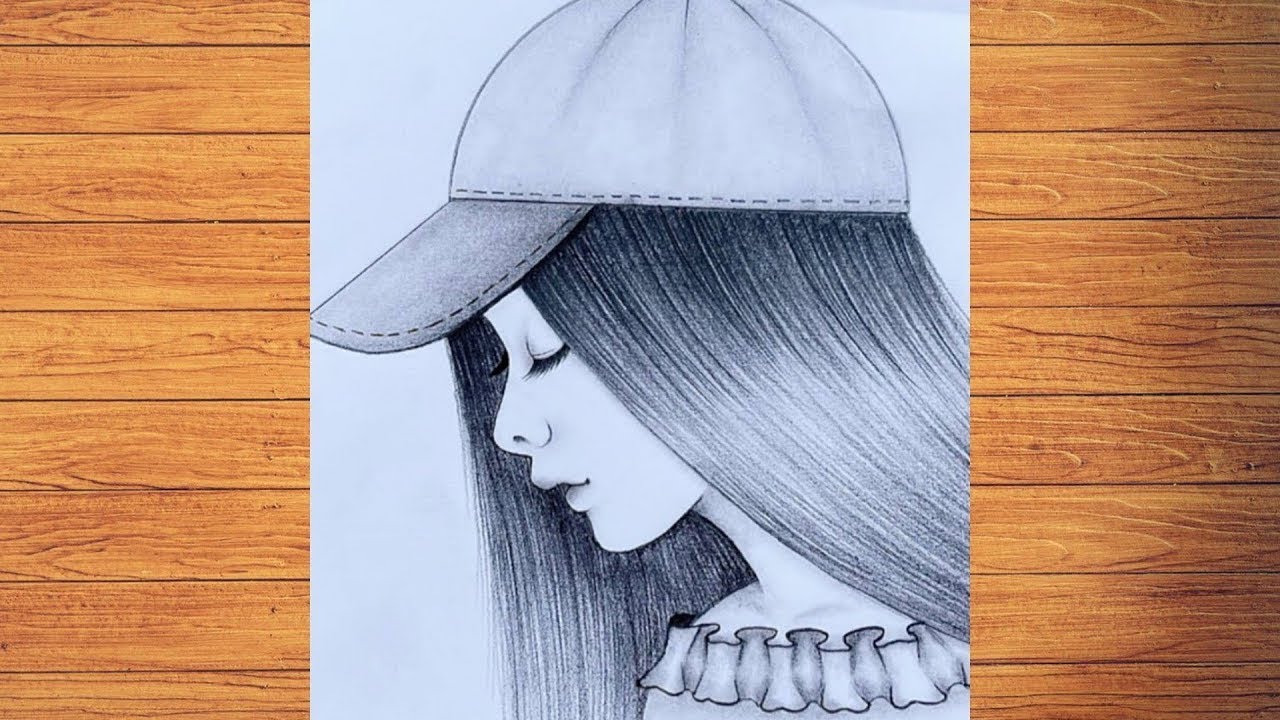 Girl Drawing || How to Draw a Fashion Girl || Dress design drawing ...