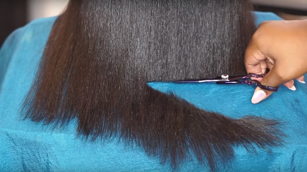 SCALP DETOX AND CUT - YouTube