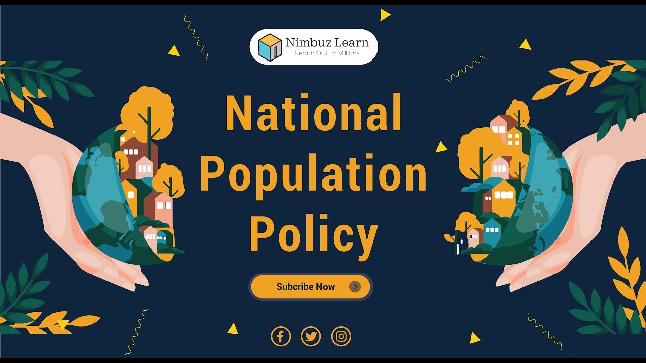 TNPSC Group 1 & 2 Mains; Topic - National Population Policy - YouTube