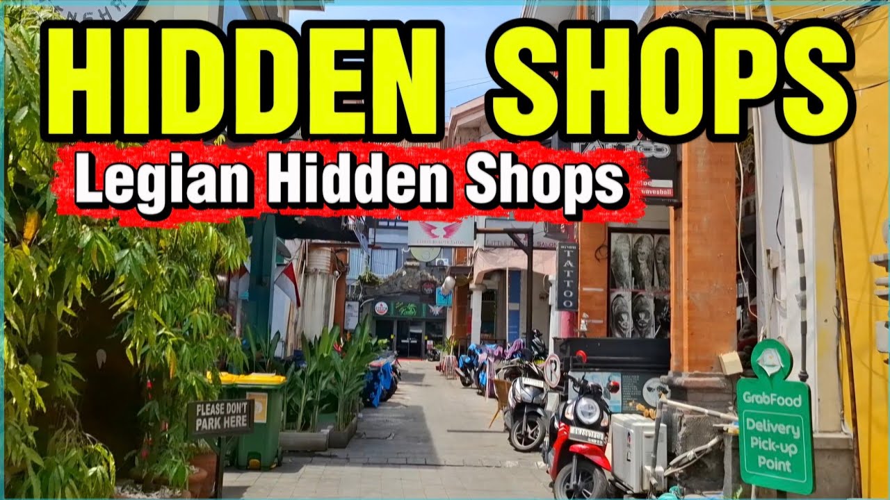 LEGIAN HIDDEN SHOPS || Bali Indonesia | Bali - YouTube