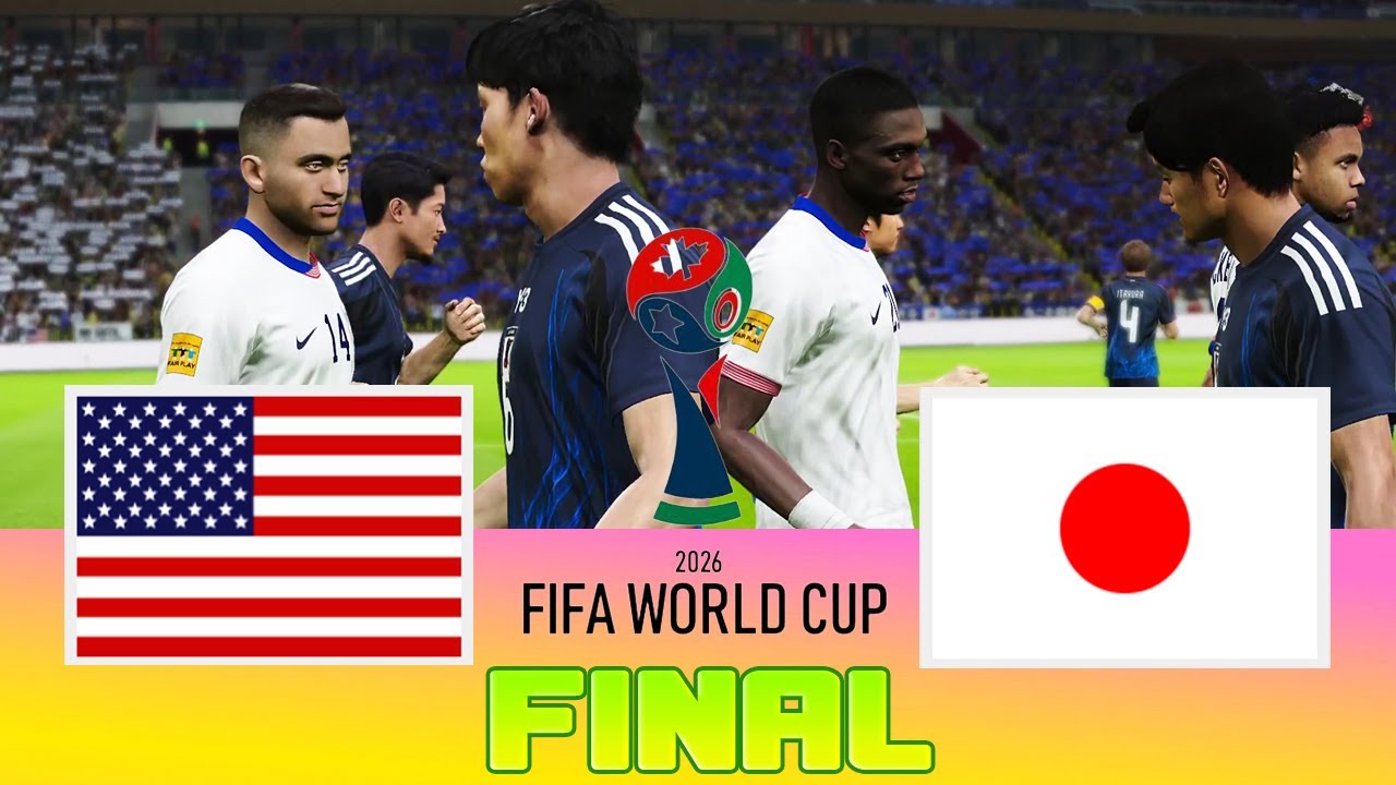 USA vs JAPAN - Final FIFA World Cup 2026 | Full Match All Goals ...