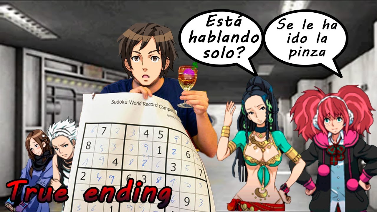 || ZERO ESCAPE: THE NONARY GAMES - 999 || #FINAL (TRUE ENDING) - Sudoku guiness world record ...