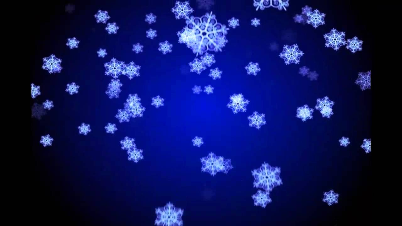 Winter Snow Flakes Video Loop - YouTube