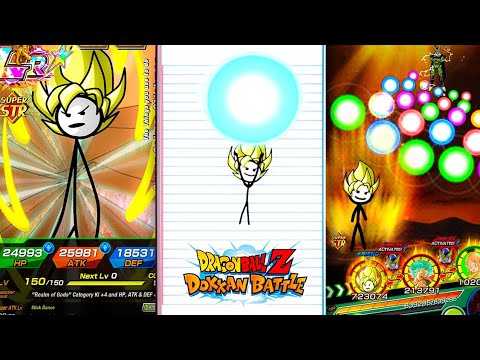 LR SUPER SAIYAN STICKMAN IS AMAZING!... LR SSJ Stickman Showcase ...