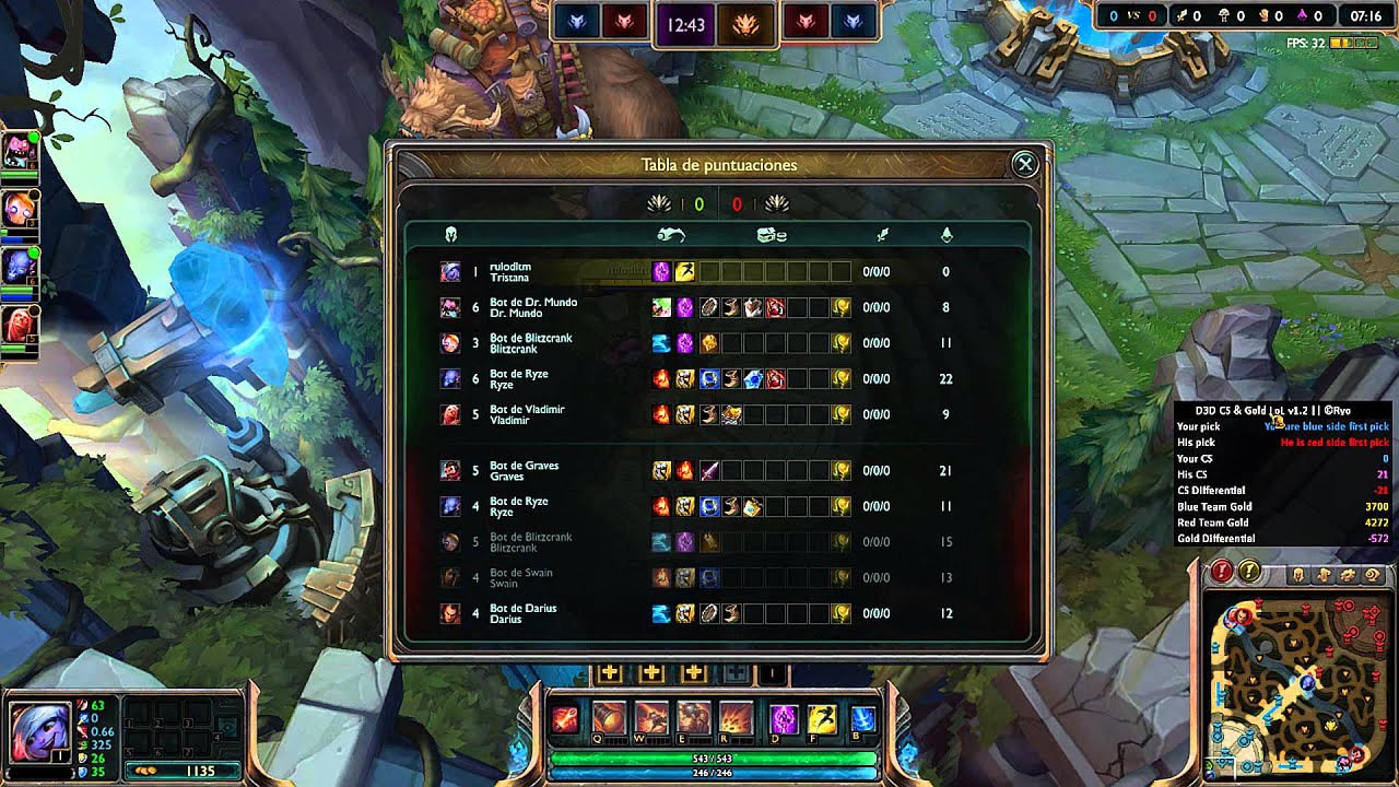 D3D LoL CS + Gold v1.2 - YouTube