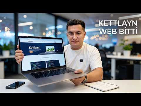 Kettlayn Web Sitesi Bitti! 💻 | Geliştirme Günlüğü