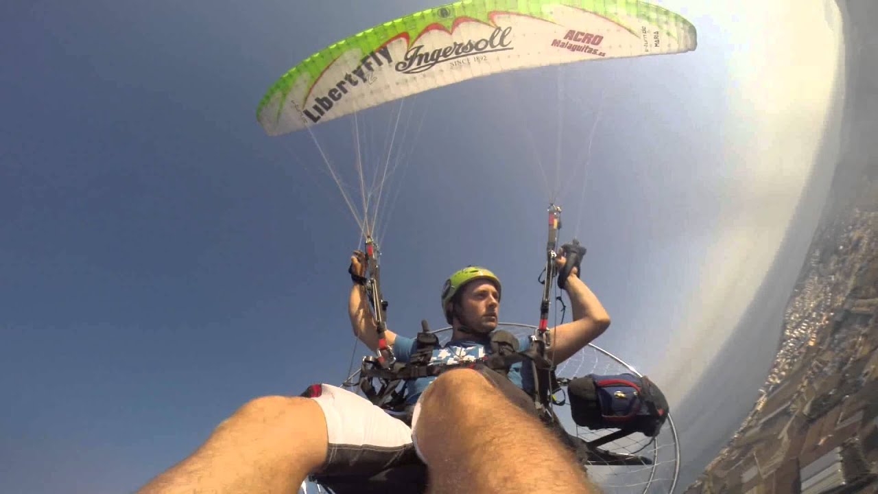 Training an any day .... Sphera Paramotor Infinity - YouTube
