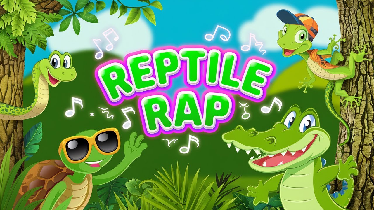 Reptile Rap | Fun Kids Song About Reptiles | Learn & Dance! - YouTube