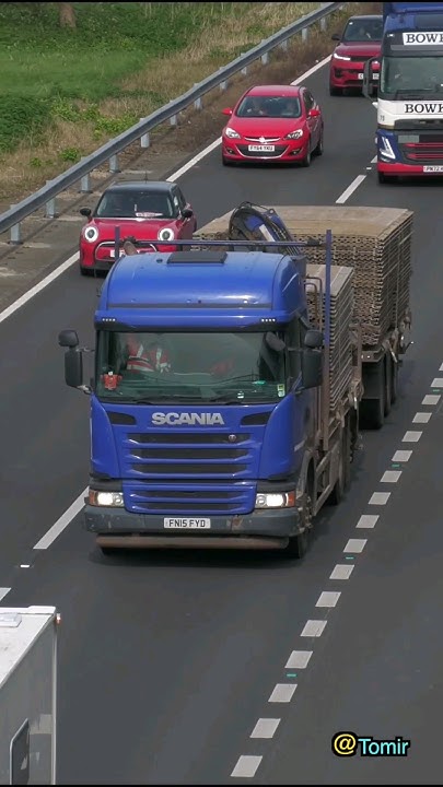 SCANIA #truckspotting #tomir - YouTube