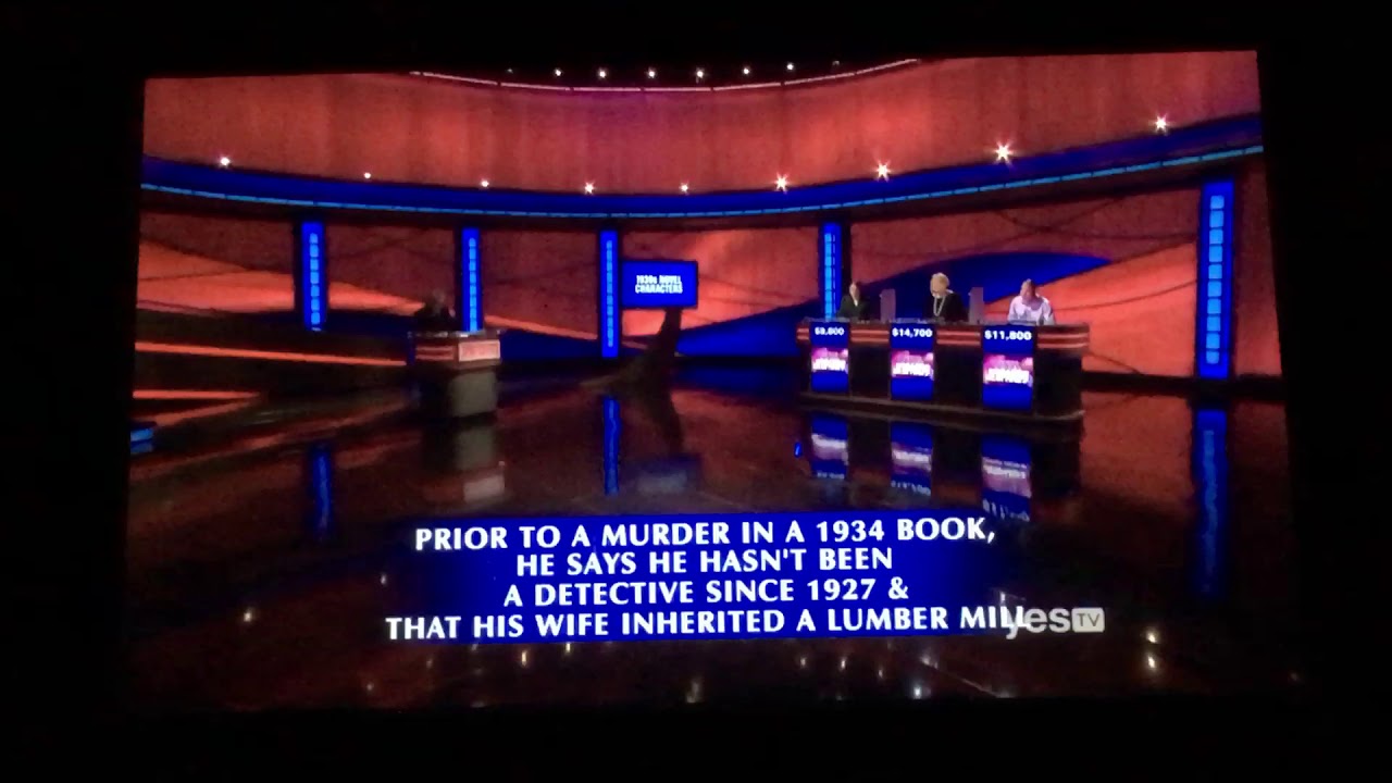 Final Jeopardy, another average win - Martha Bordogna Day 2 (10/23/19 ...