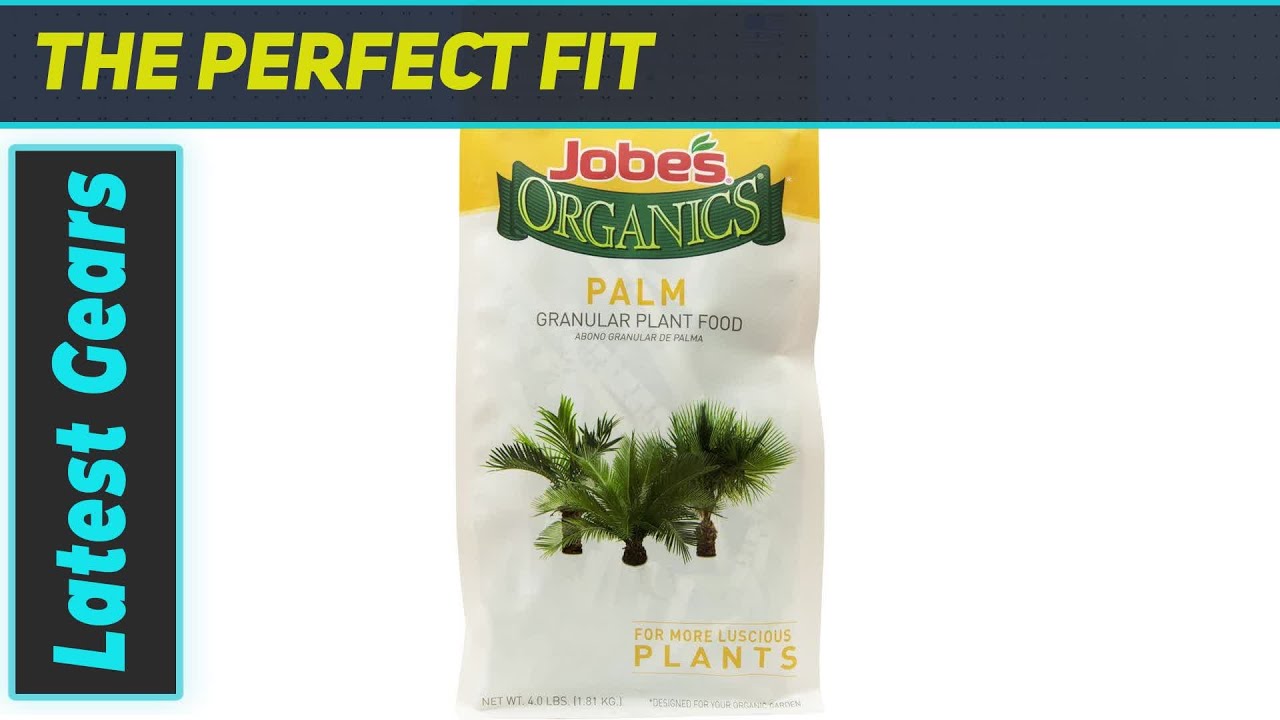 Jobe's Organics Fertilizer: The Easiest Organic Palm Tree Food? - YouTube