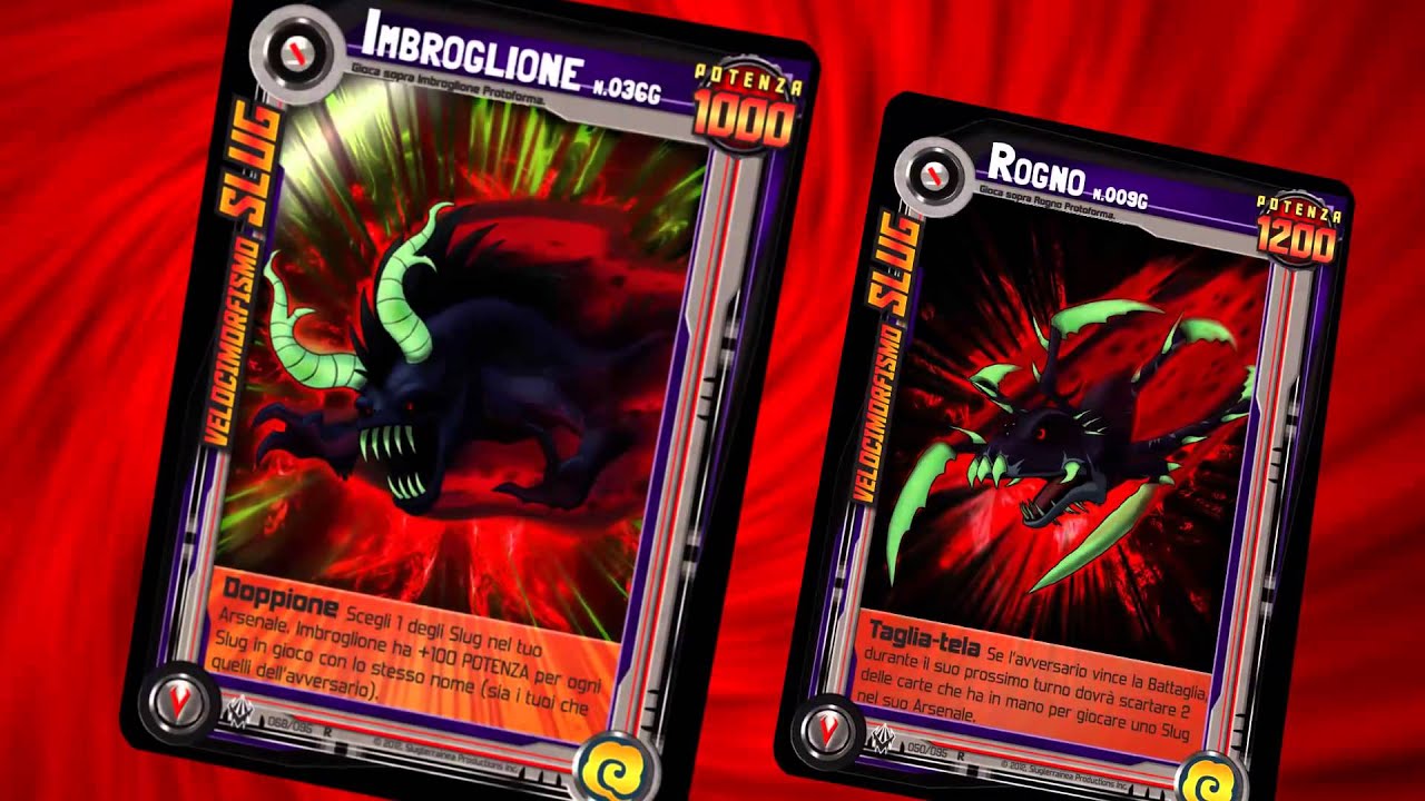 SlugTerra Gioco di carte - YouTube