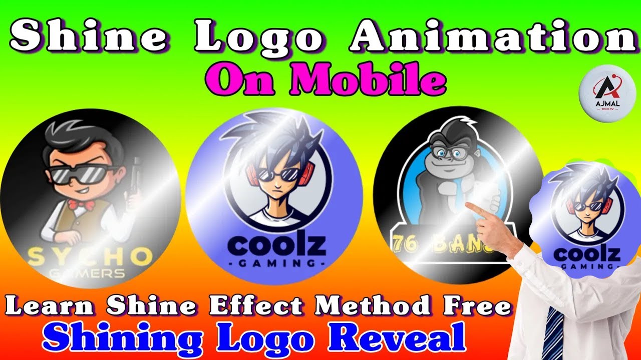 How to Make Shining Logo Reveal intro | Shine Logo Animation | Logo ...