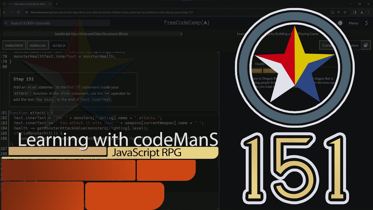 (ARCHIVED) Learn JavaScript by Building a Role Playing Game: Step 151 ...