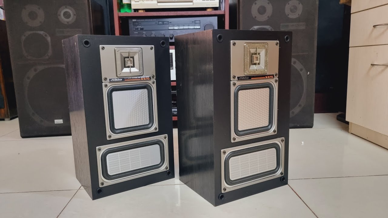 (Sold)VICTOR (JVC) Diaphragm Flat Surface Speaker S-E70/For Sale/Infinity Audio/Contact 94433 ...