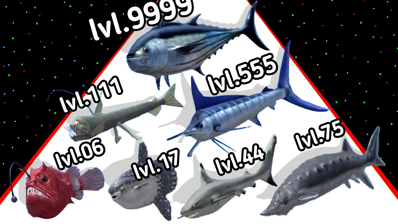 (2025) Hungry Fish Evolution Run Level Up Fish Part-2 All_Level ...