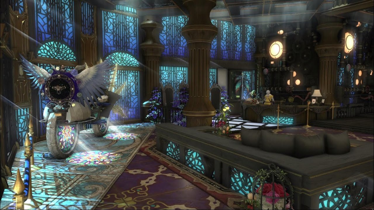 FFXIV/FF14 Decoration/Housing-RL6(Alexander crystal machinery club ...