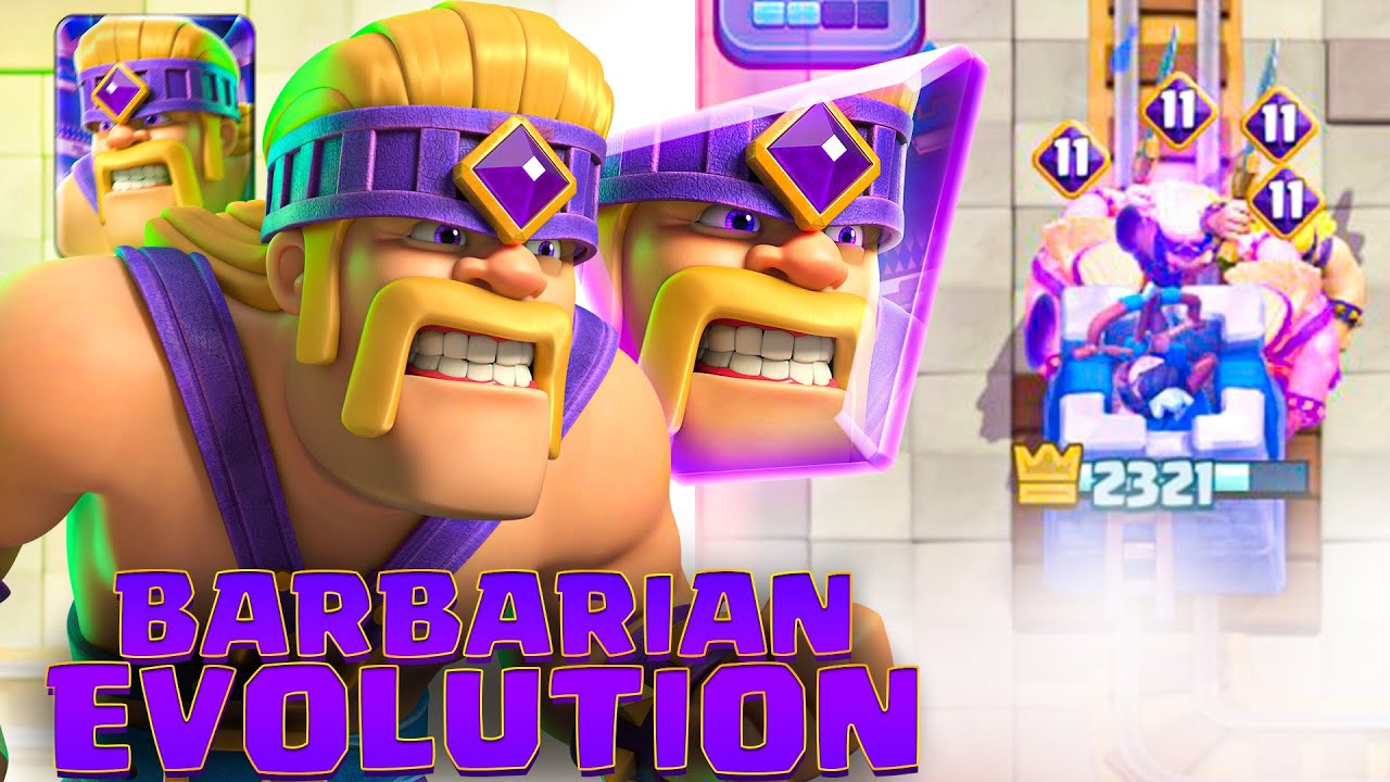 *NEW* Barbarian Card Evolution Looks INSANE! 🤯 First Look Gameplay ...