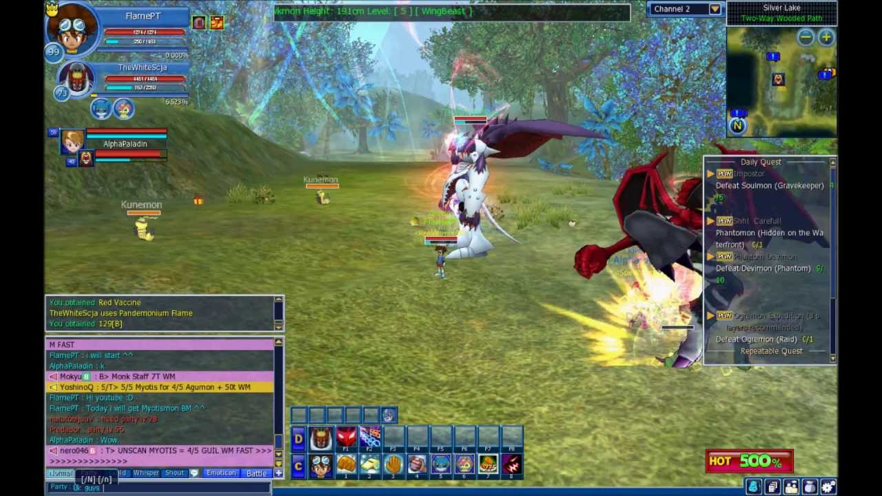 Digimon Masters Online Myotismon Bm MaloMyotismon - YouTube