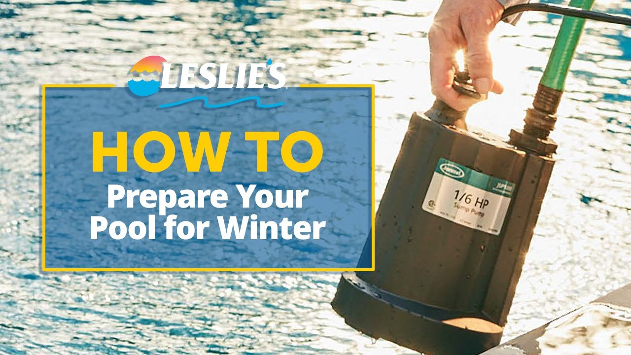 How to Prepare Your Pool for Winter | Leslie's - YouTube