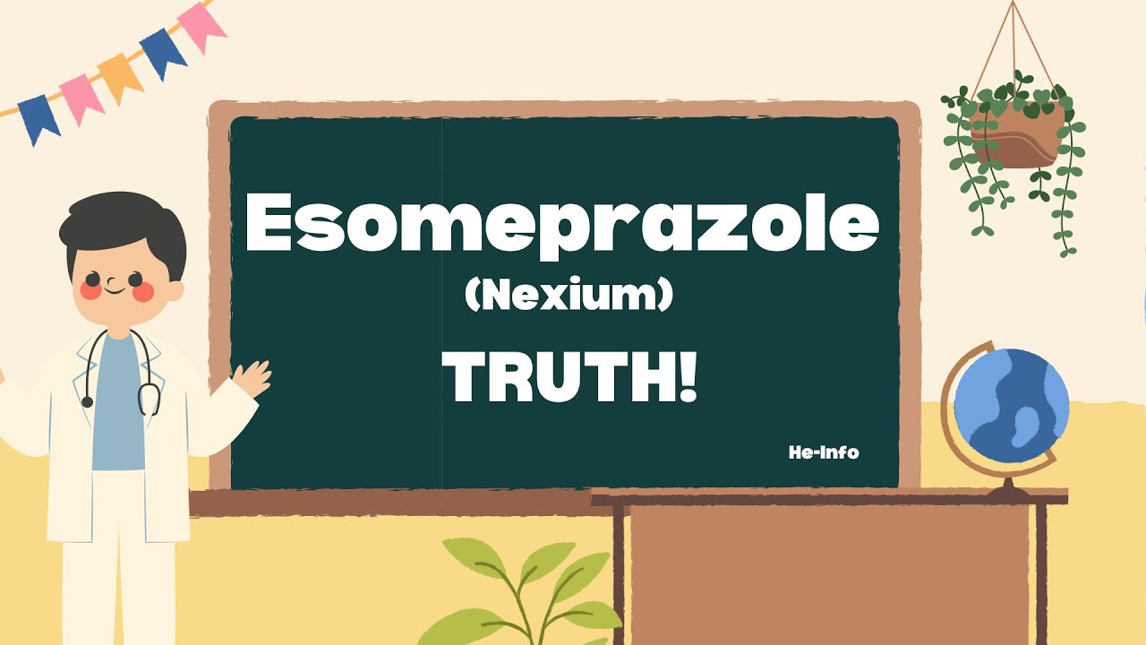 Esomeprazole (Nexium) Explained: Acid Reflux, GERD & Ulcer Relief | How ...