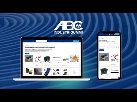 ABC Industrigummi lancerer webshop - YouTube