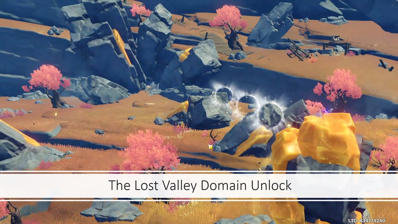 The Lost Valley Domain Unlock Walkthrough | The Chasm | Genshin Impact ...