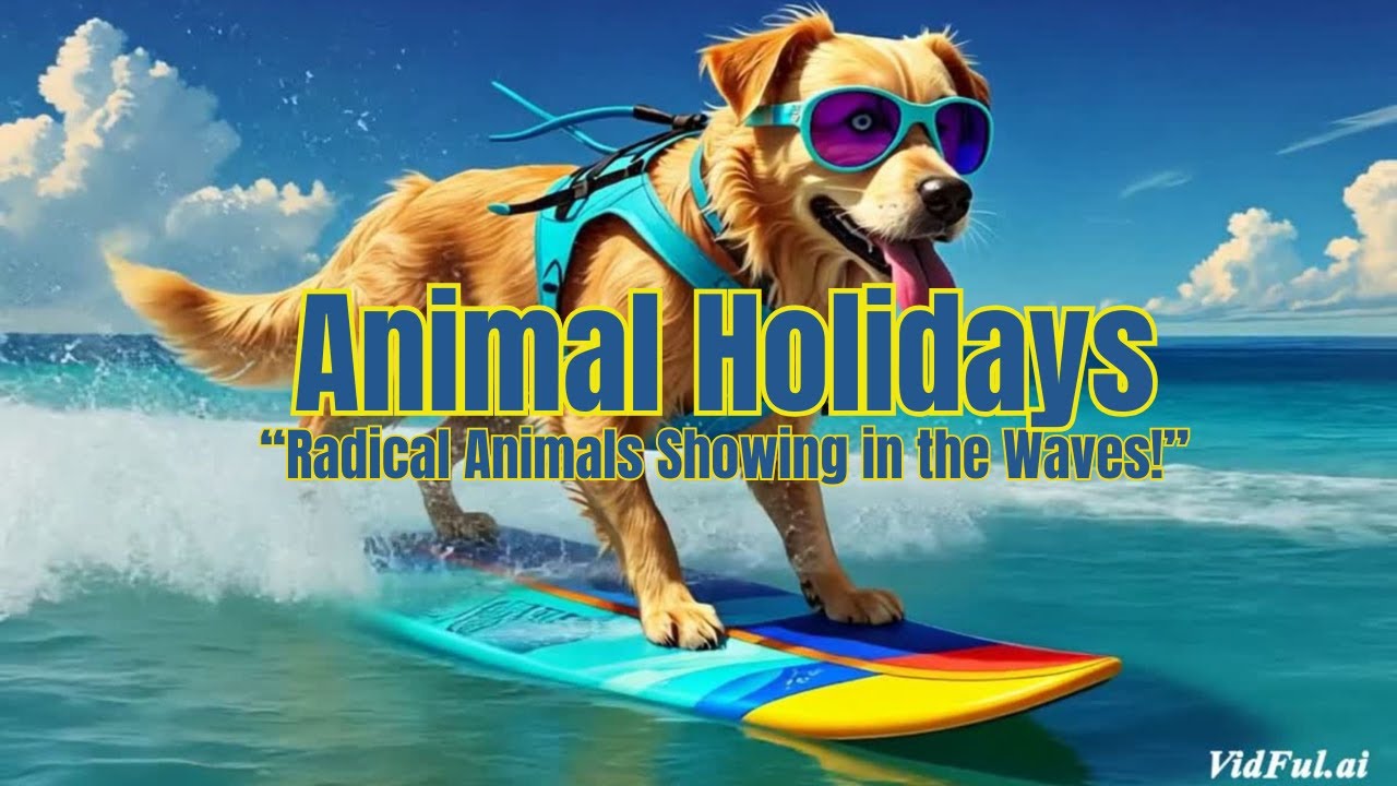 Wild Surfing Radical Animals Putting on a Show in the Waves! - YouTube