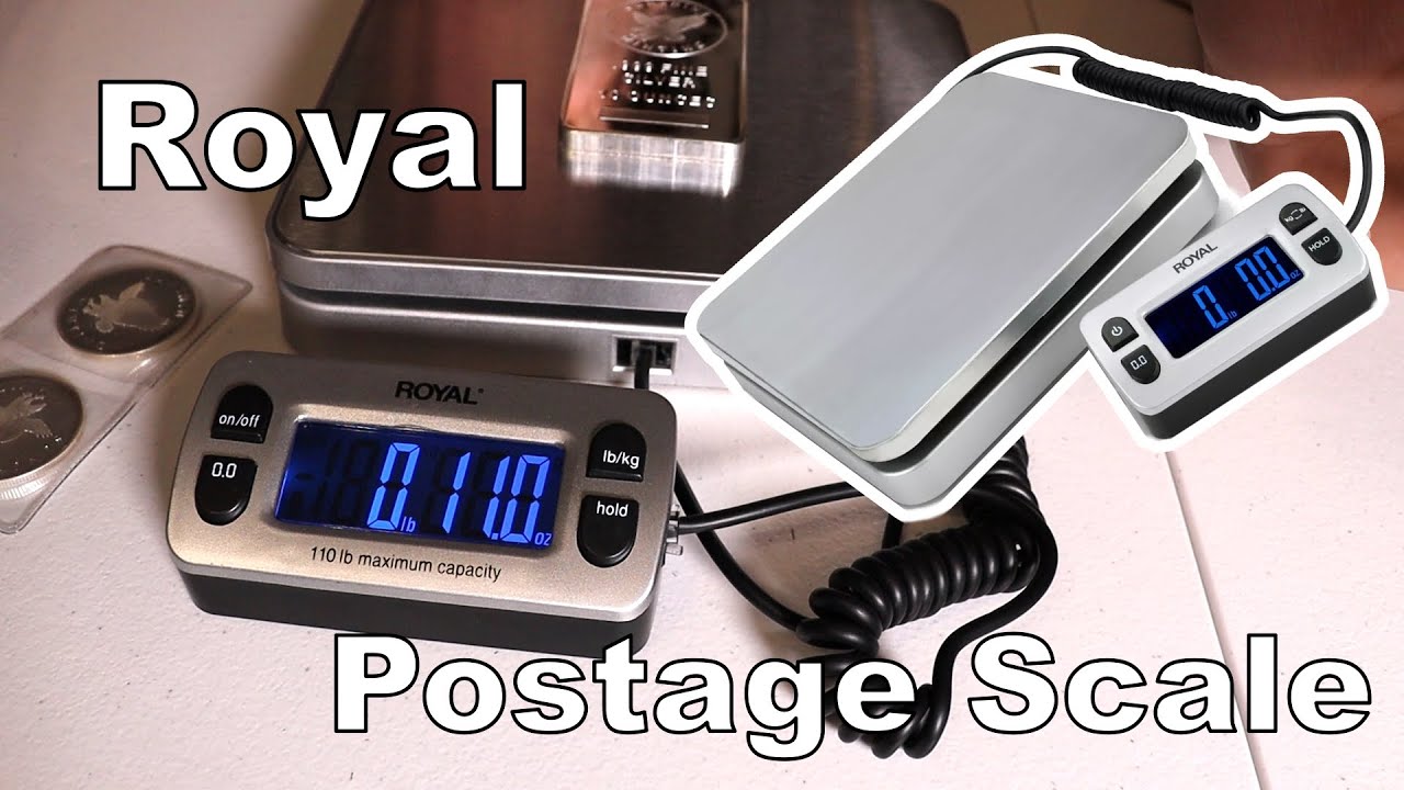 Royal DG110 postage scale review - YouTube